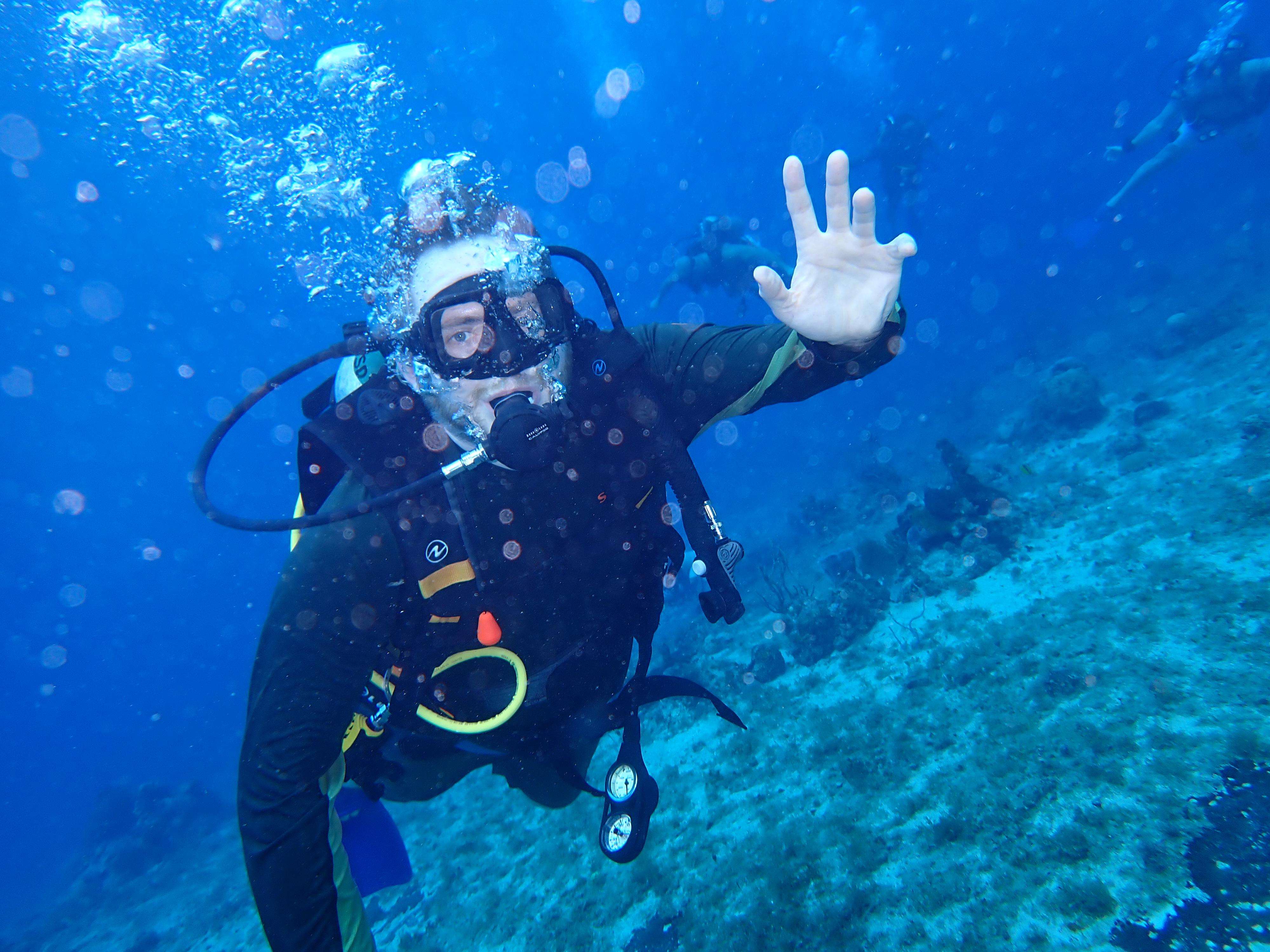 First dive ever on my 40th birthday! Cozumel Mexico | Scrolller