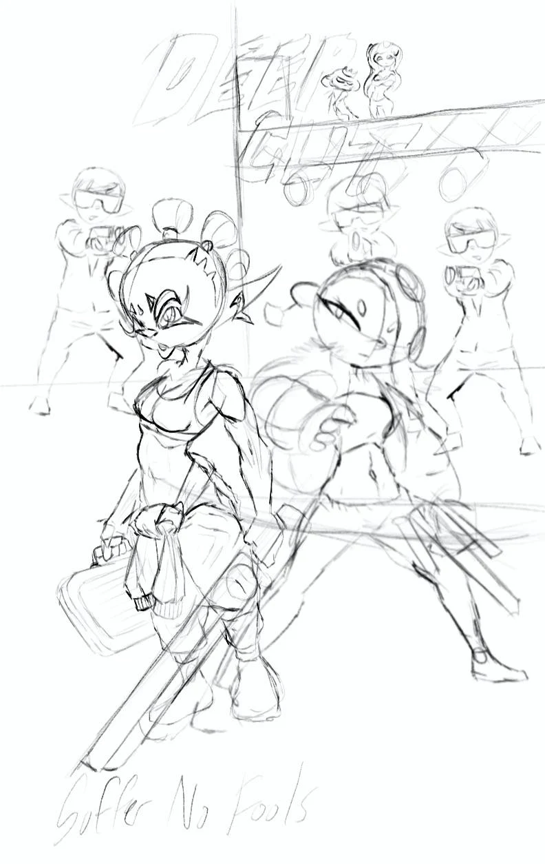 Suffer No Fools Concept comic | Scrolller