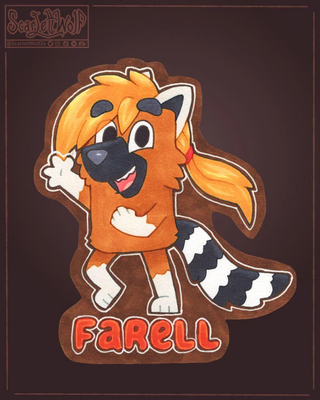 Bluey Badge! | Scrolller