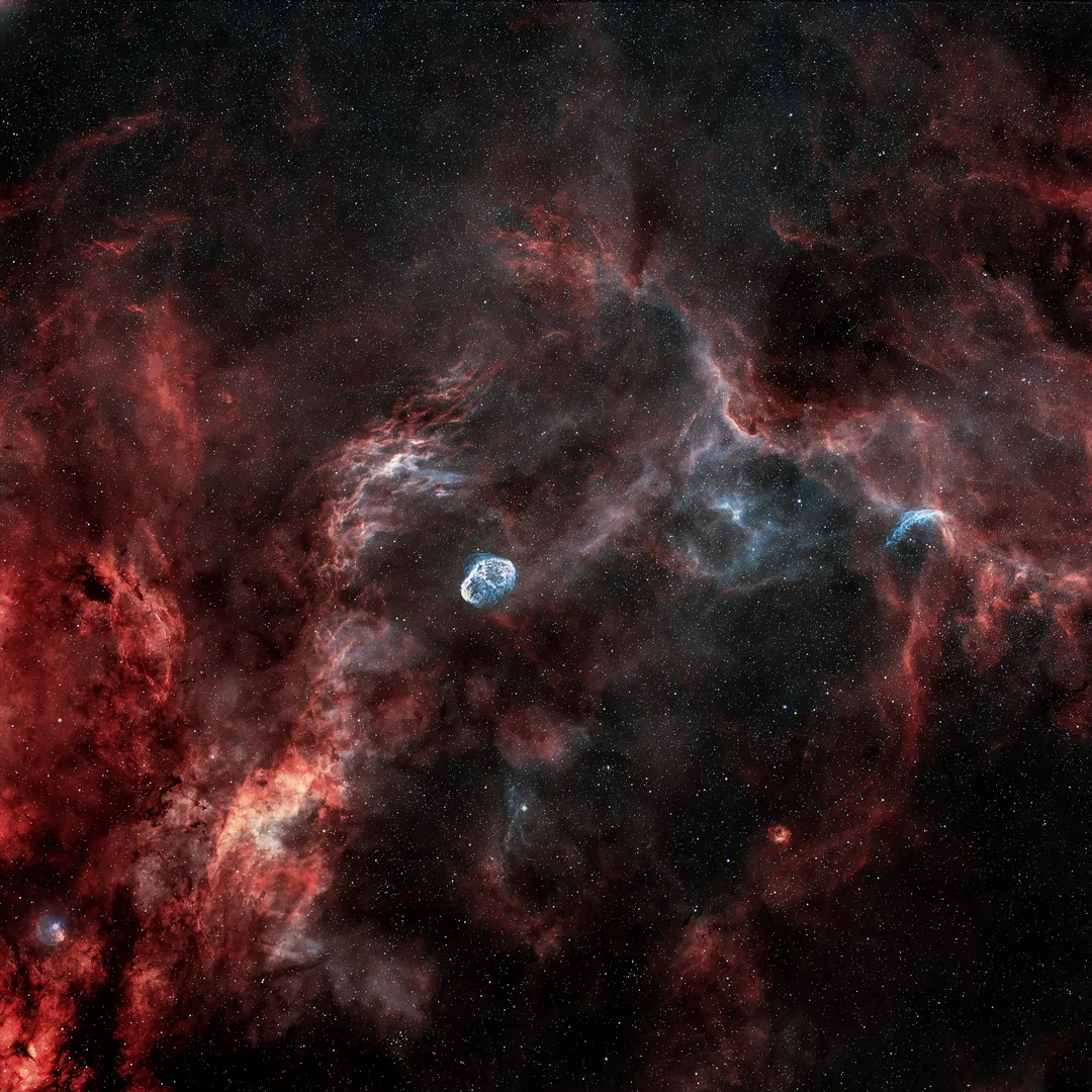 Cresent Nebula - Telescope.live | Scrolller