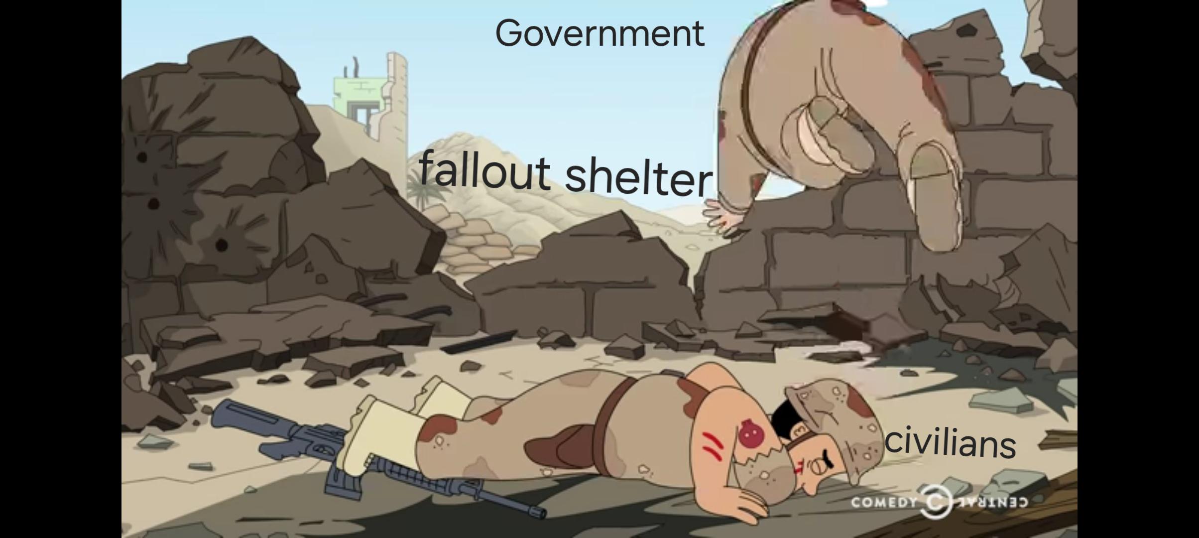 When the Government starts a nuclear war. | Scrolller