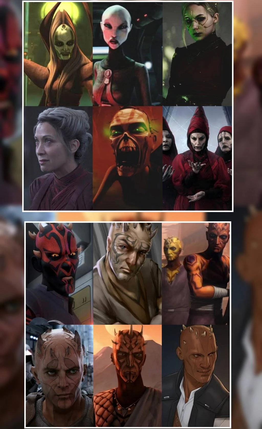 Are the men and women of Dathomir different species or the same? | Scrolller