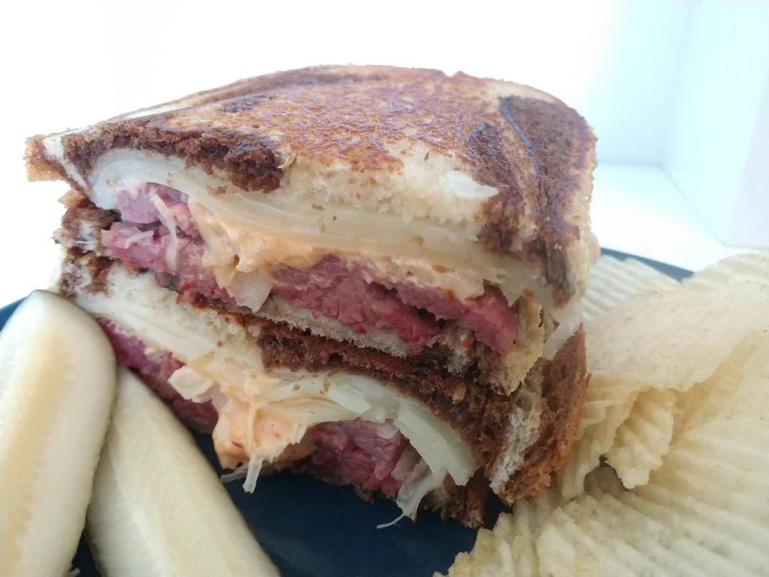 Homemade corned beef sandwich | Scrolller