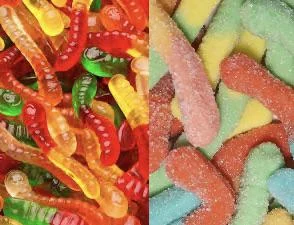Do you prefer your gummies coated or naked? | Scrolller