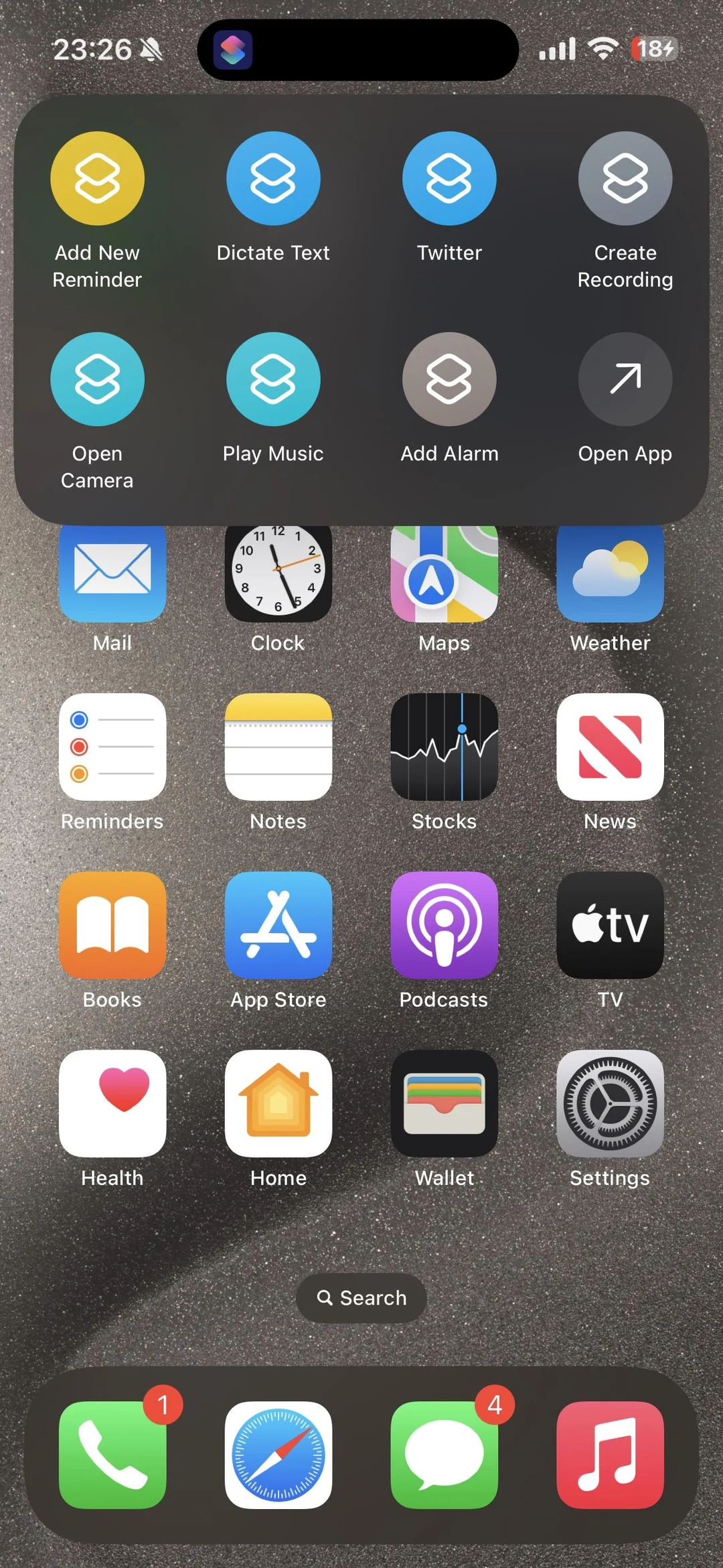 Action button shortcut folder! | Scrolller