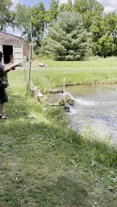 First decent trout on fly | Scrolller