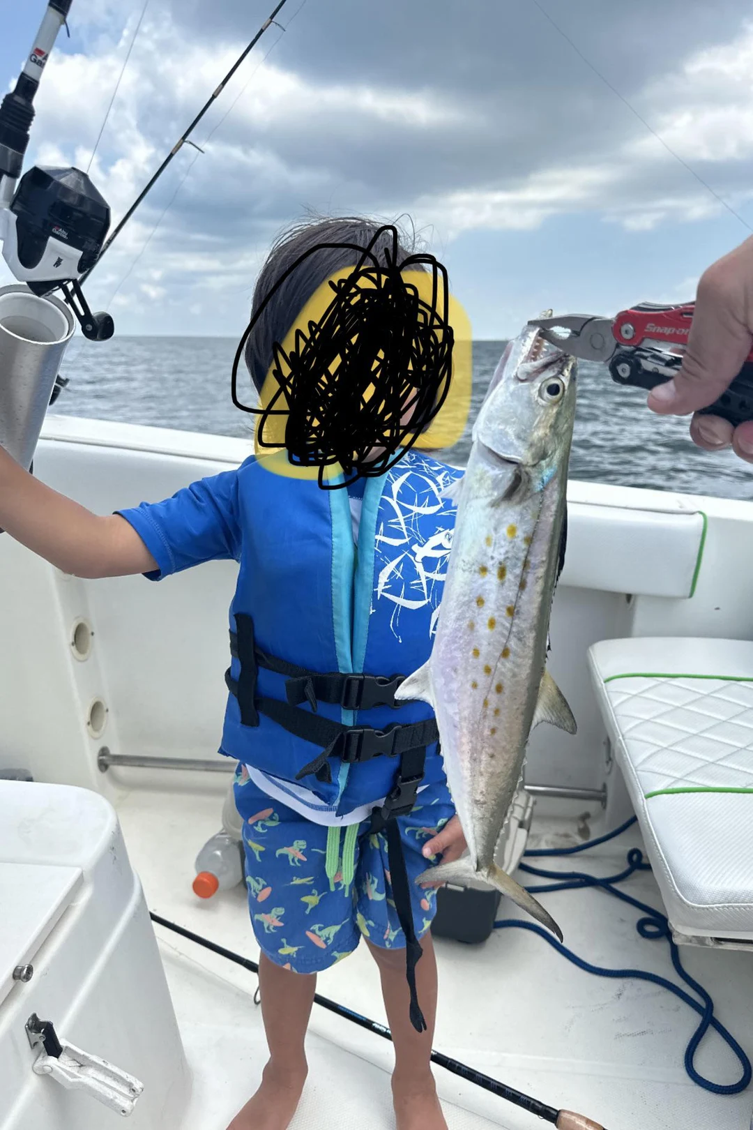 Kids first keeper! Holy mackerel | Scrolller