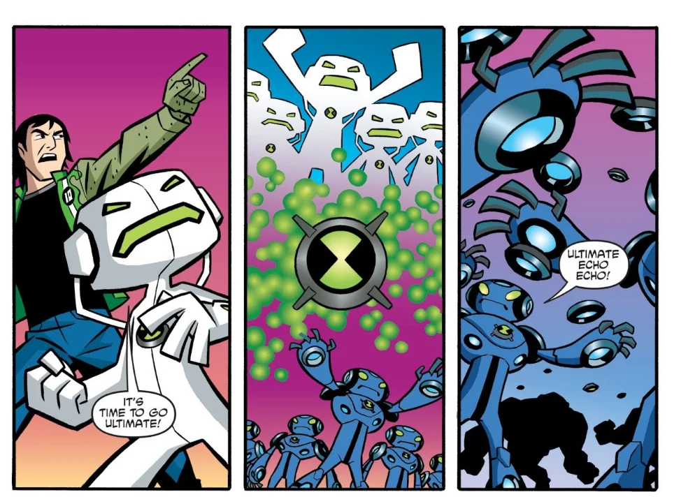 Did Just Ultimate Echo Echo Multiply ? It Is From A Ben 10 Comic | Scrolller