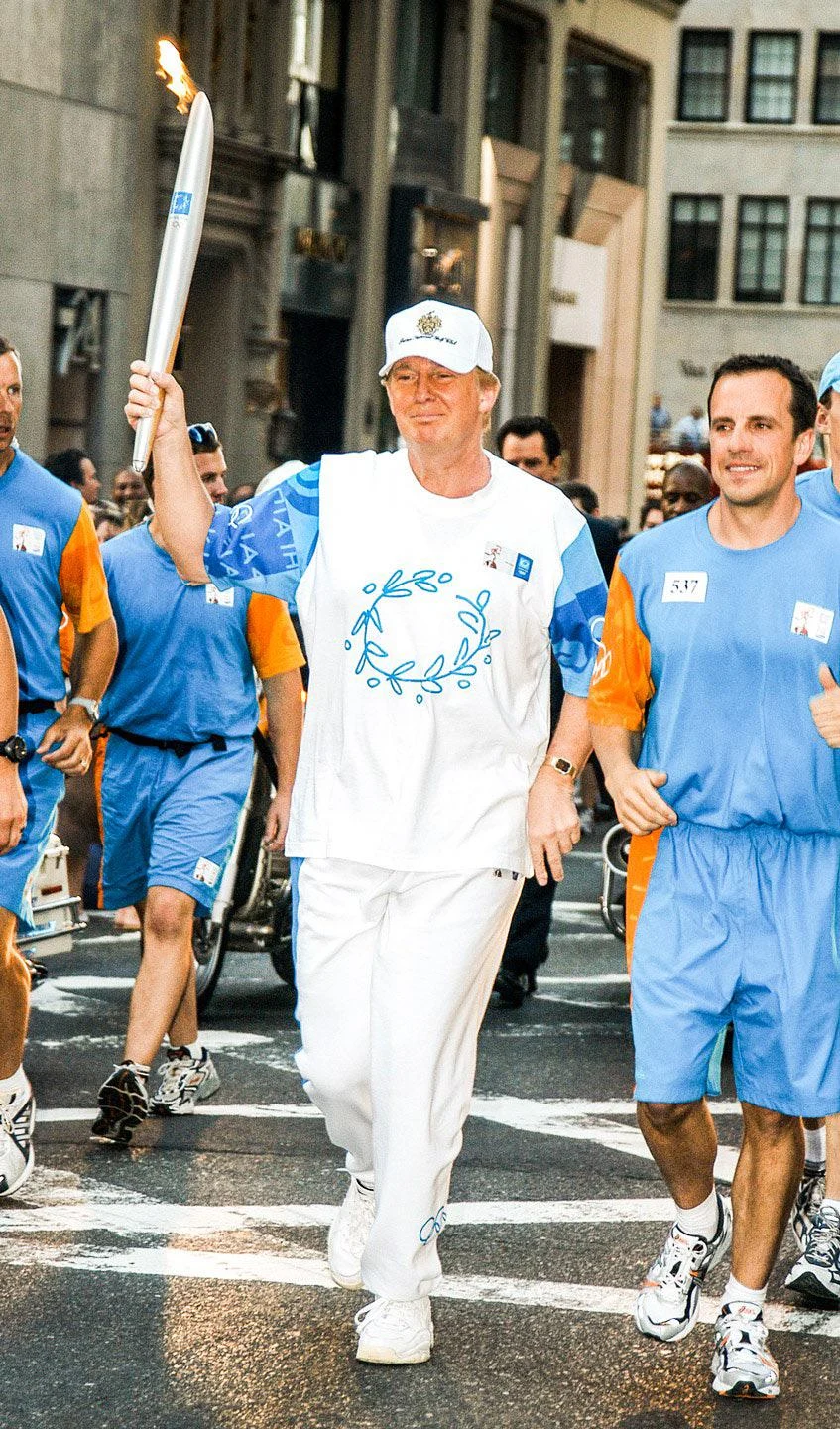 Olympic torch carrier in 2004 | Scrolller