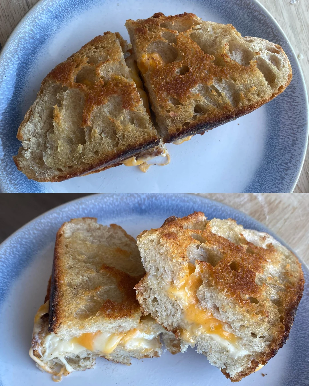 Made a loaf of sourdough yesterday, naturally I had to make a grilled cheese with it | Scrolller