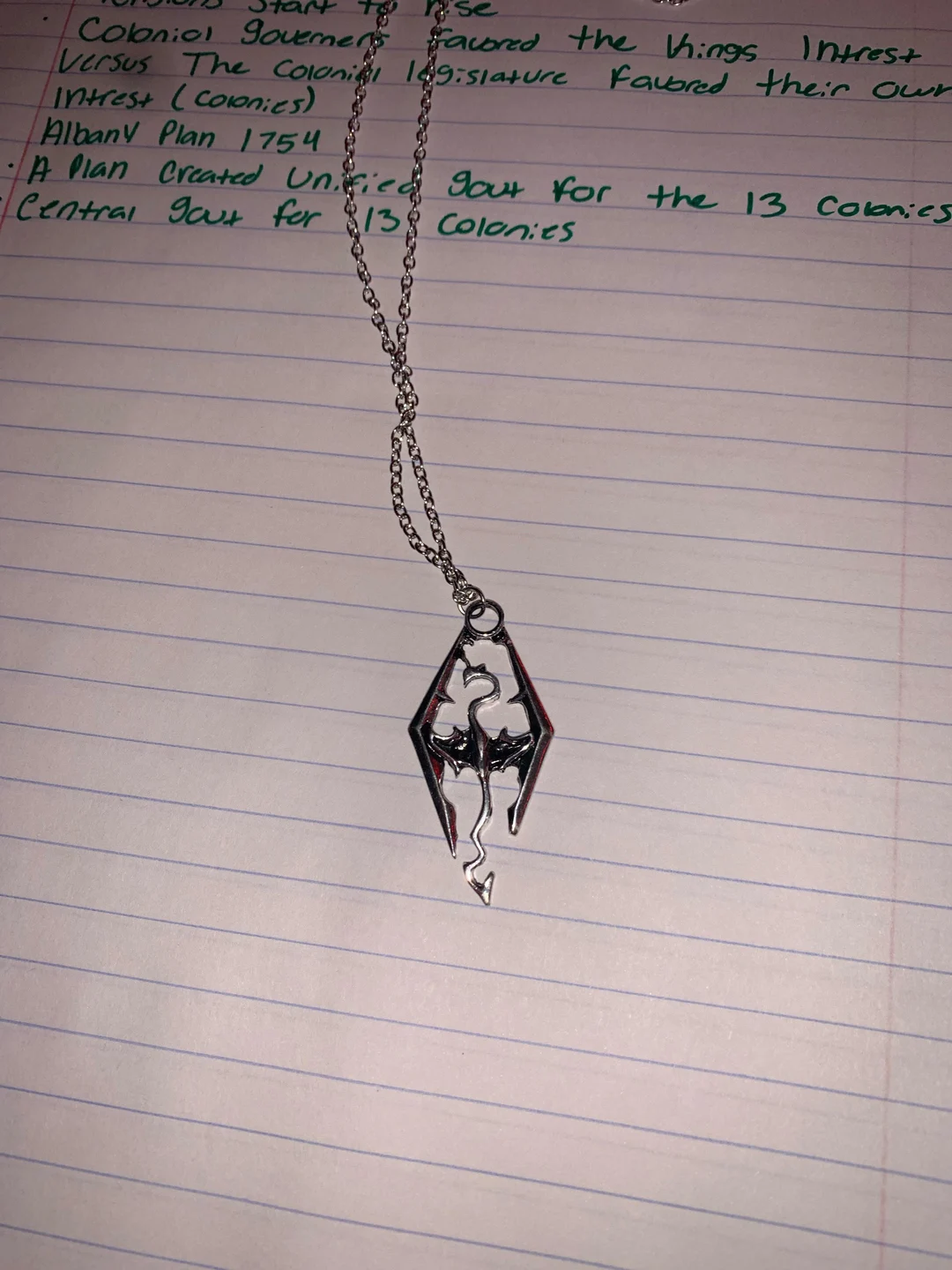 My new Skyrim necklace | Scrolller