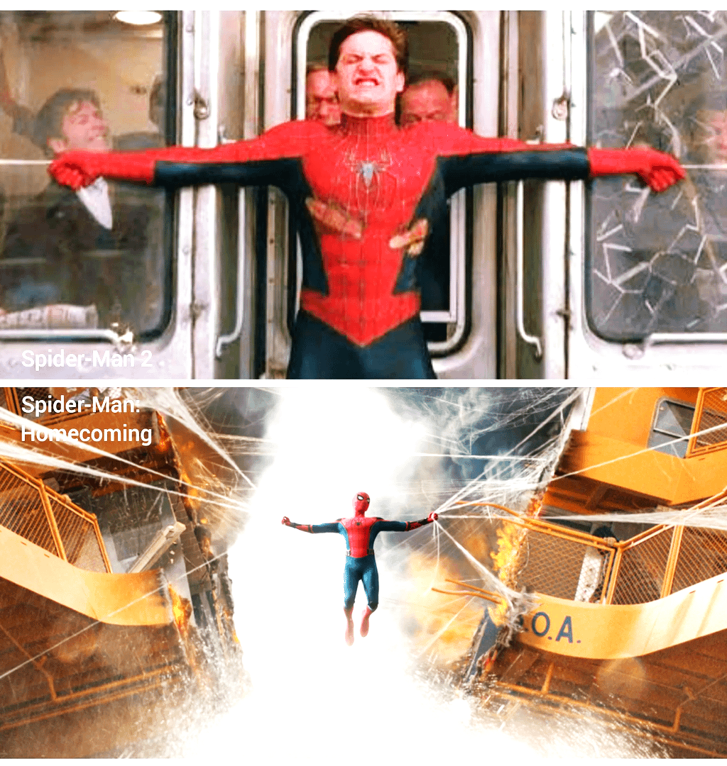 Andrew Garfield's Spider-Man is the only movie that doesn't have a scene showing off his full ...