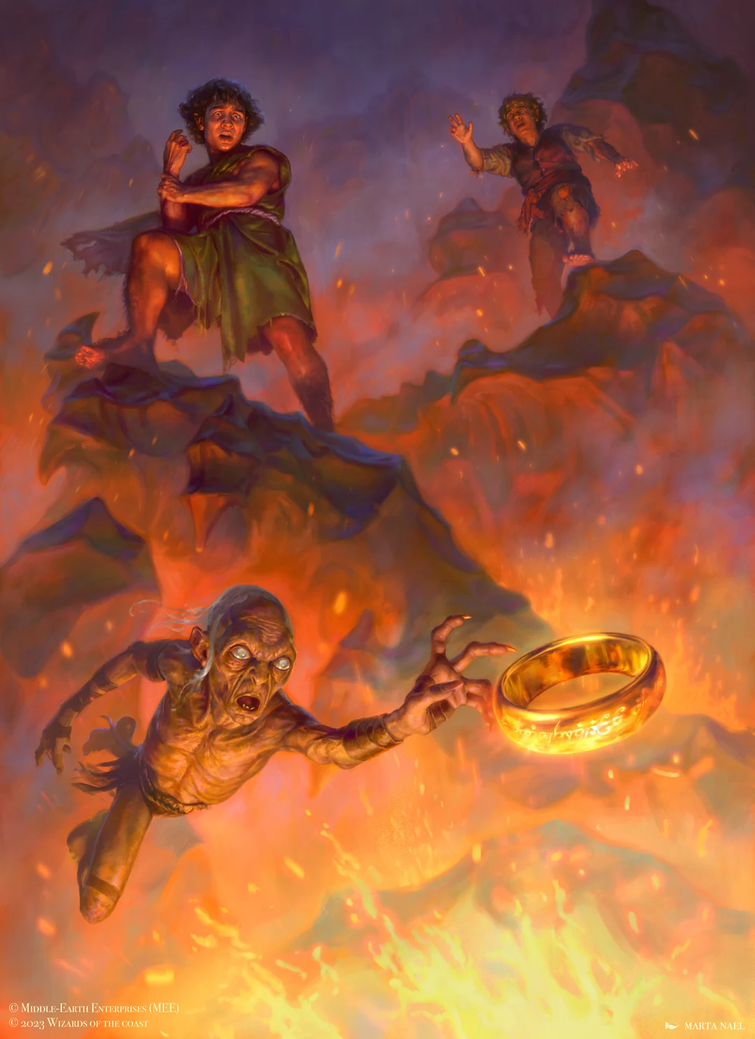 Mount Doom by Marta Nael | Scrolller