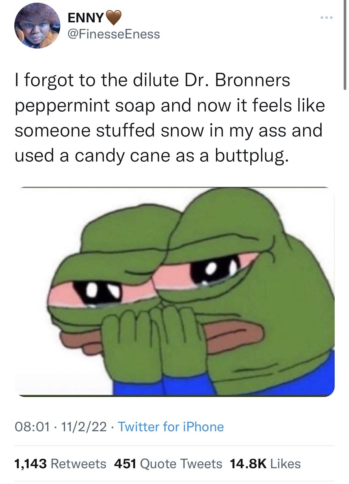 “Whole body feel like a whistle” | Scrolller