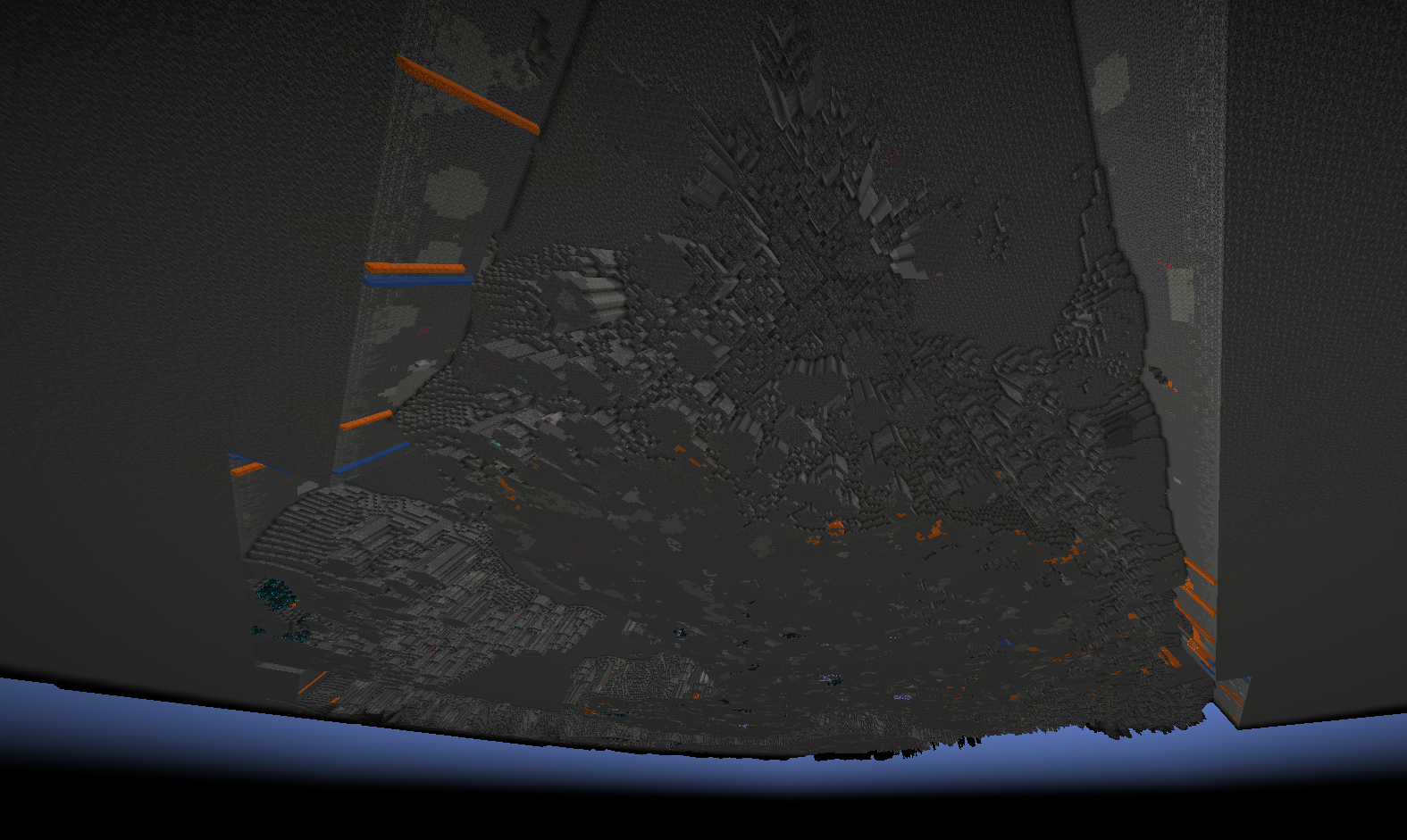 Map where every column of blocks is shifted so the top blocks are all at the same level | Scrolller