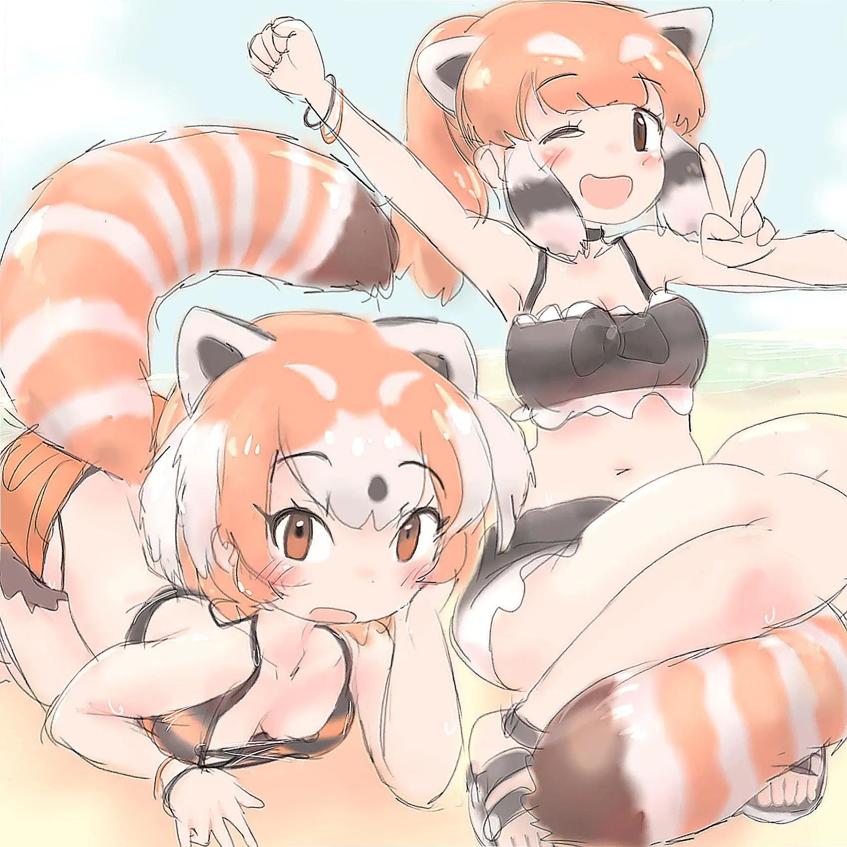 Bikini Red Pandas for International Red Panda Day | Scrolller