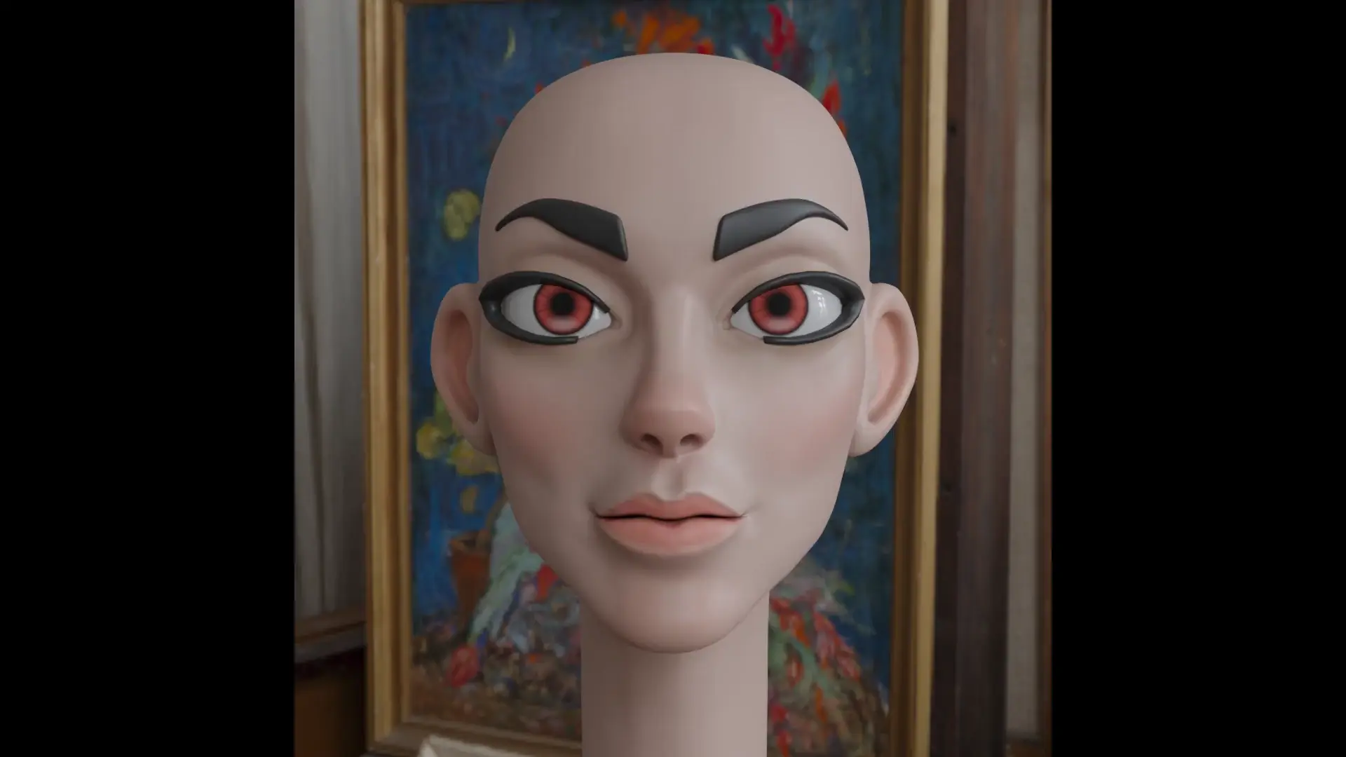 Blink animation with texture painting | Scrolller