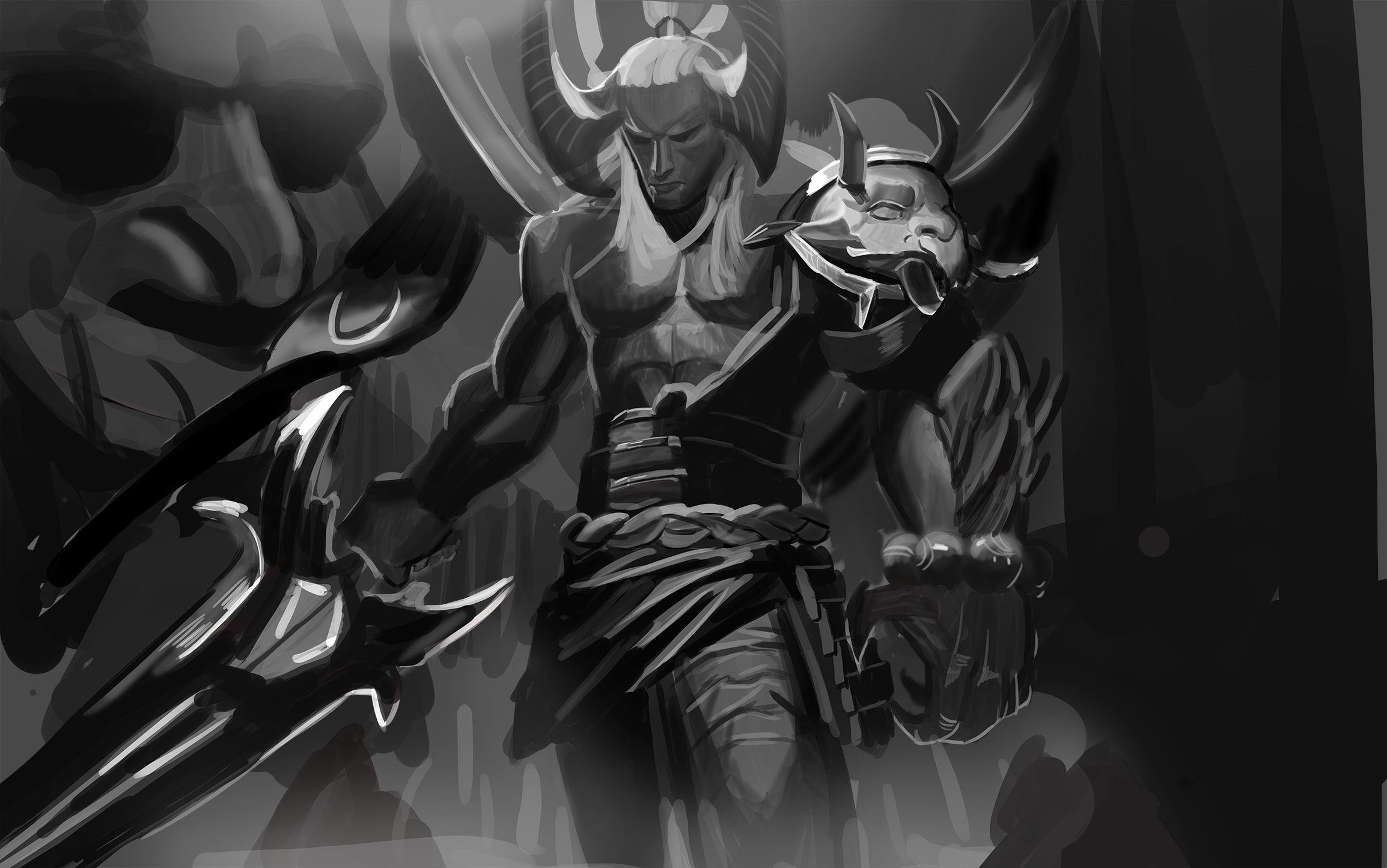 Blood moon aatrox study (fan art too) | Scrolller
