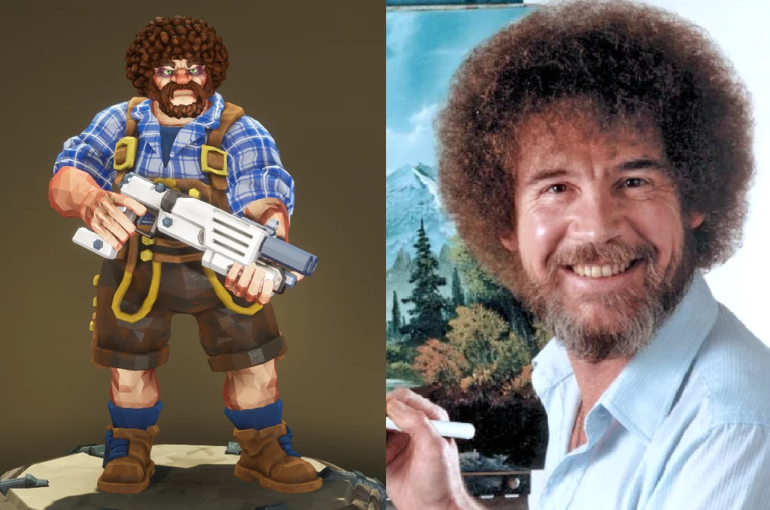 Bob Ross legend | Scrolller