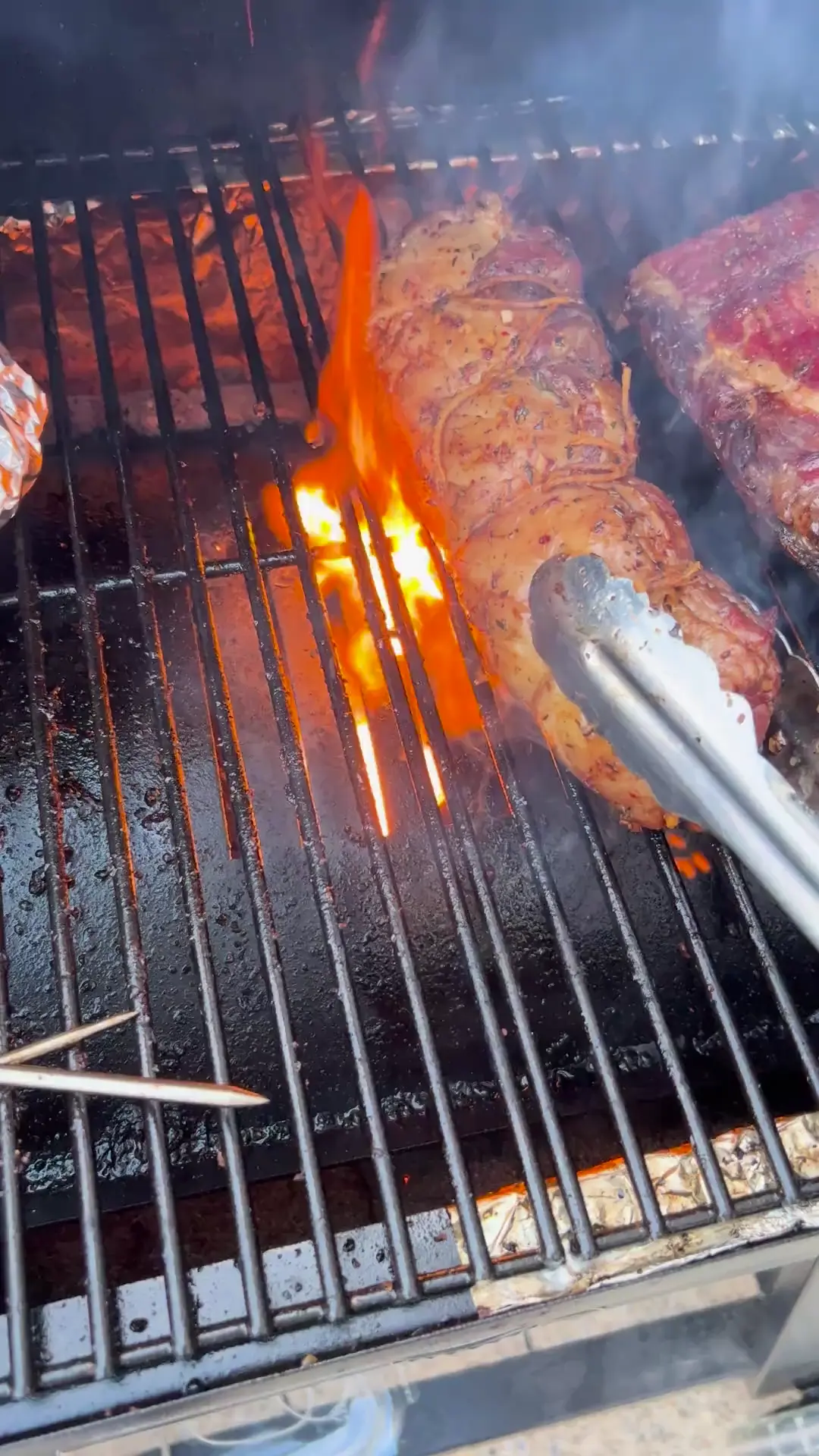 Boneless Lamb Loin, smoked and seared | Scrolller