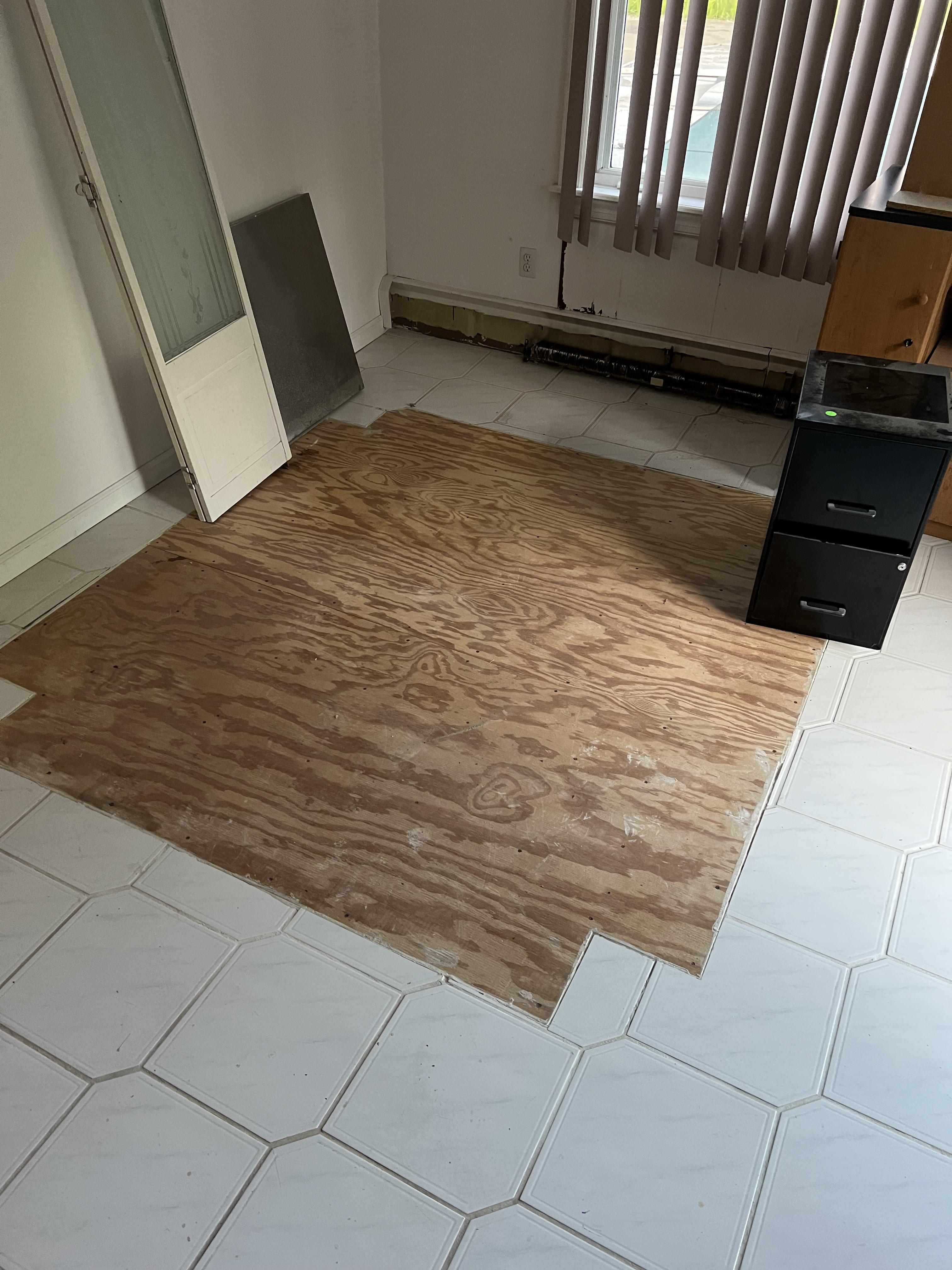 Does anyone know why these tiles were cut out? | Scrolller