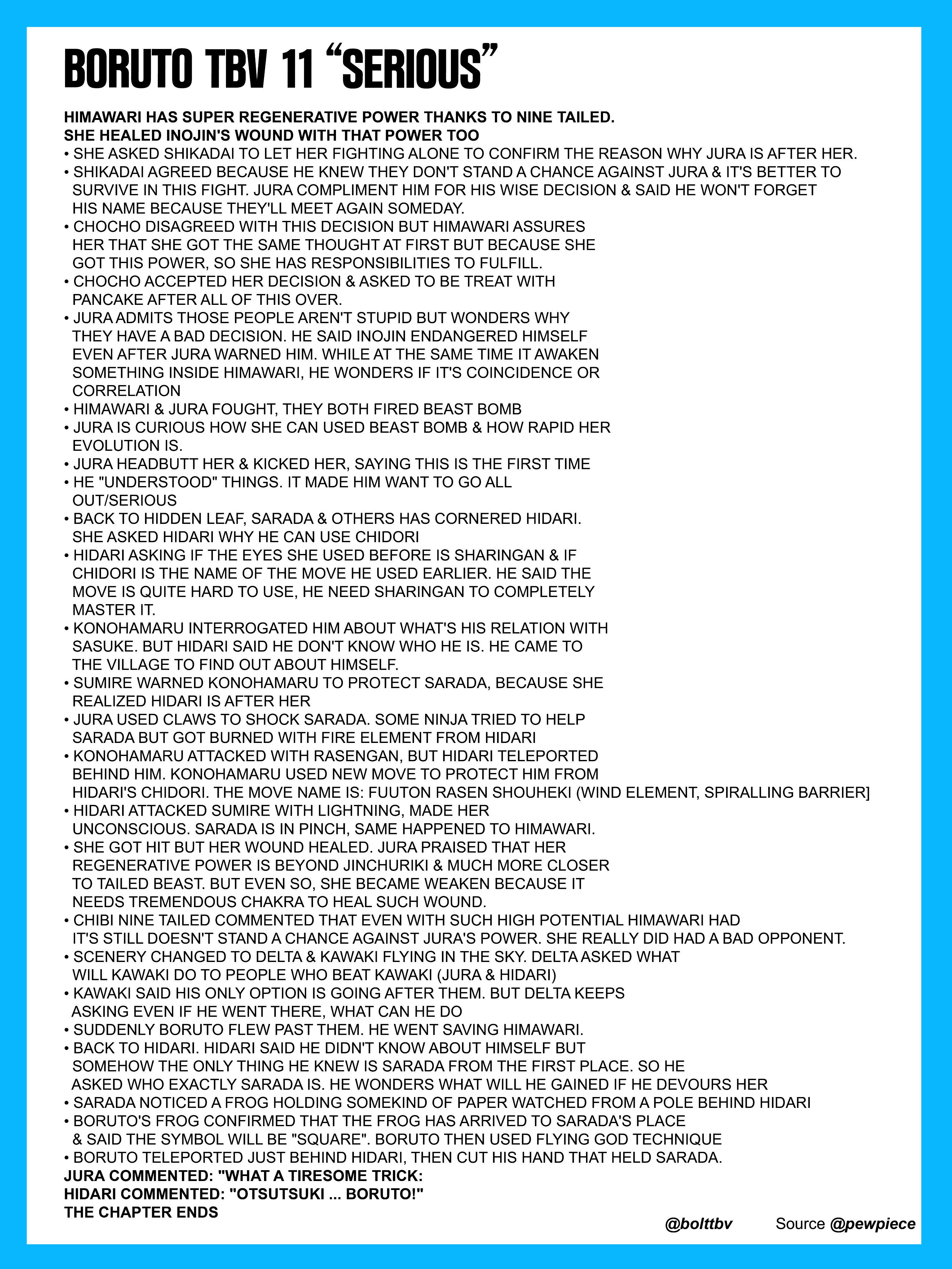 Boruto Chapter 11 Spoiler | Scrolller