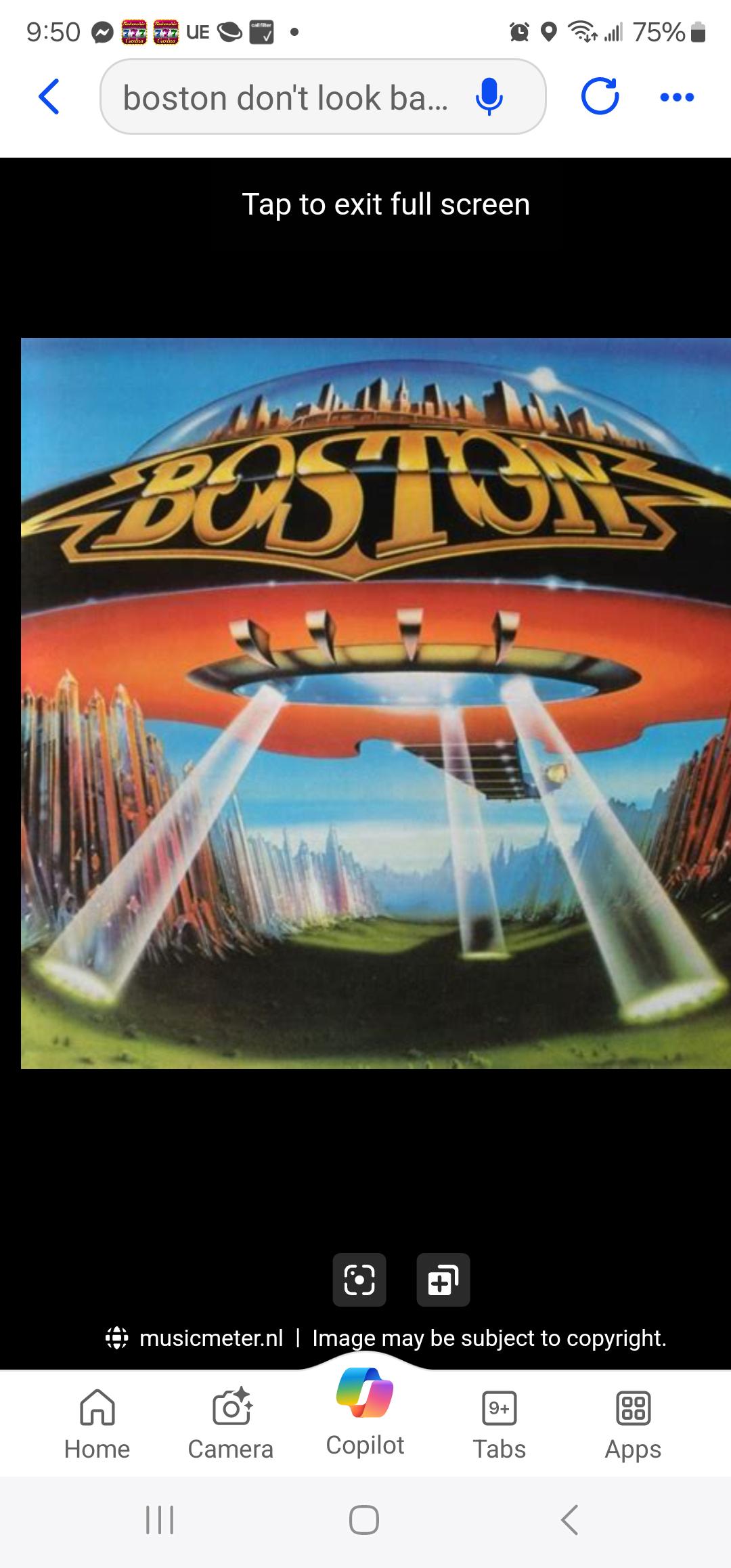 Boston released "Don't Look Back" OTD in 1978. The First Album was a hard act to follow. | Scrolller