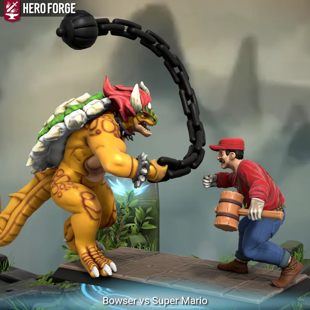 Bowser vs. Super Mario | Scrolller