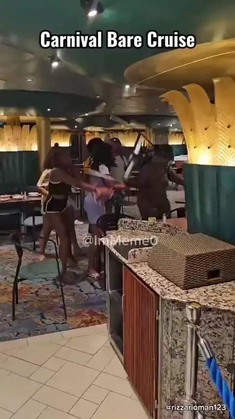 Brawl on a Carnival cruise | Scrolller