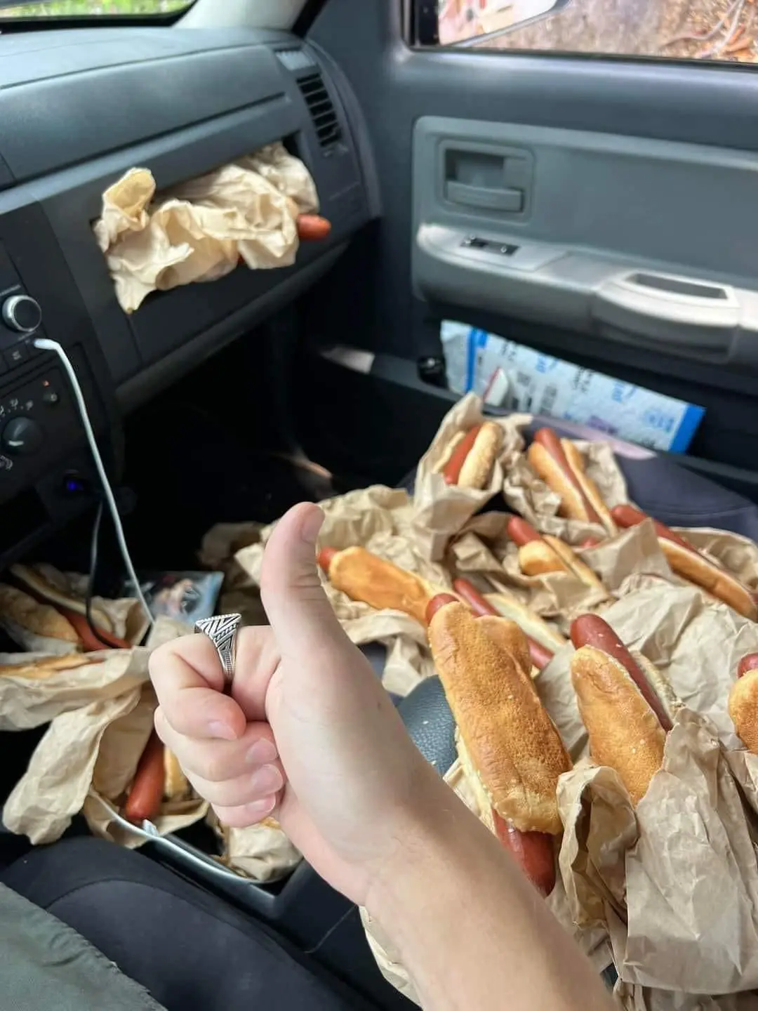 Bro went for a light snack at the drive-thru | Scrolller