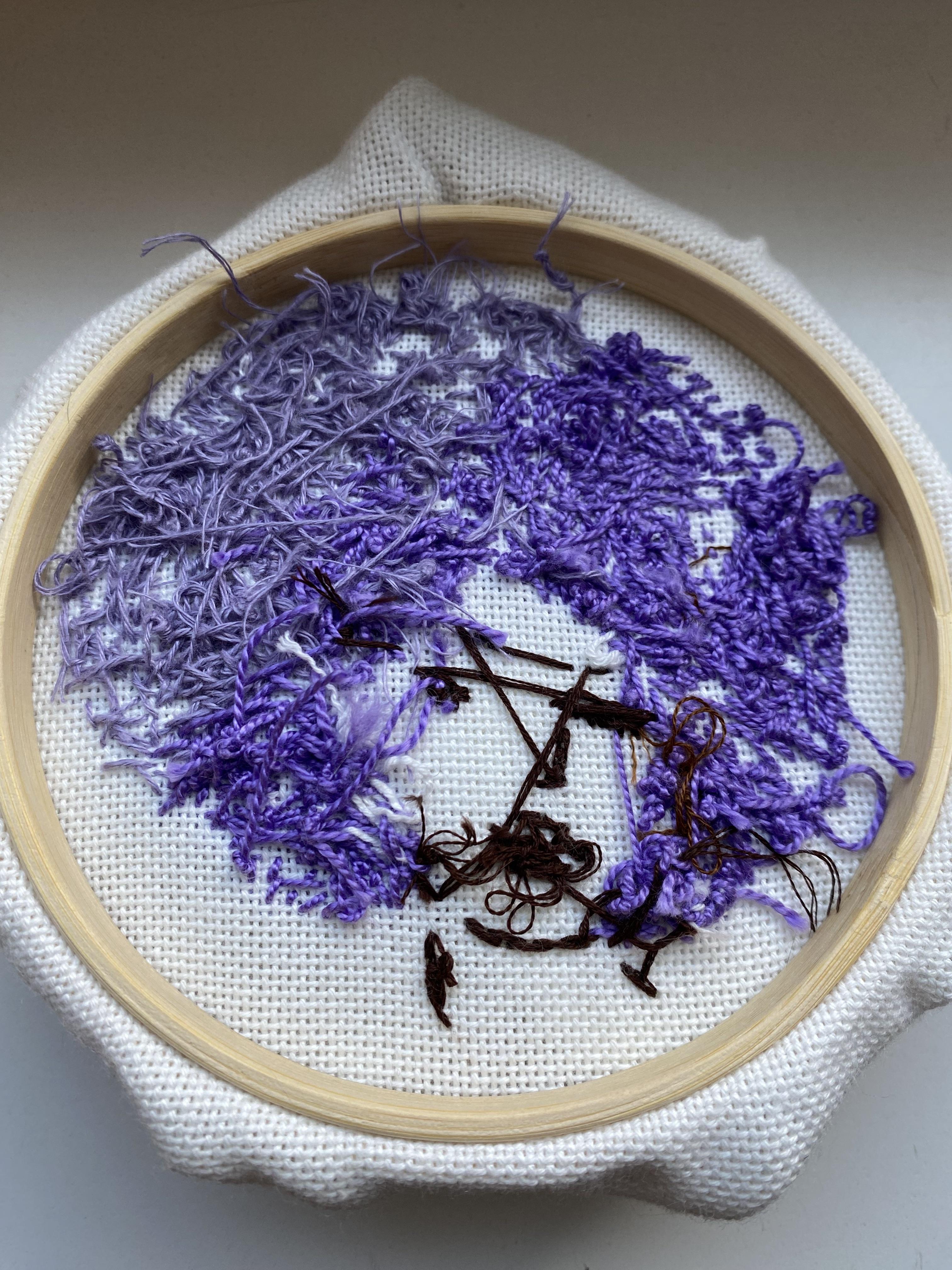 Wanted to learn and practice French knots. | Scrolller