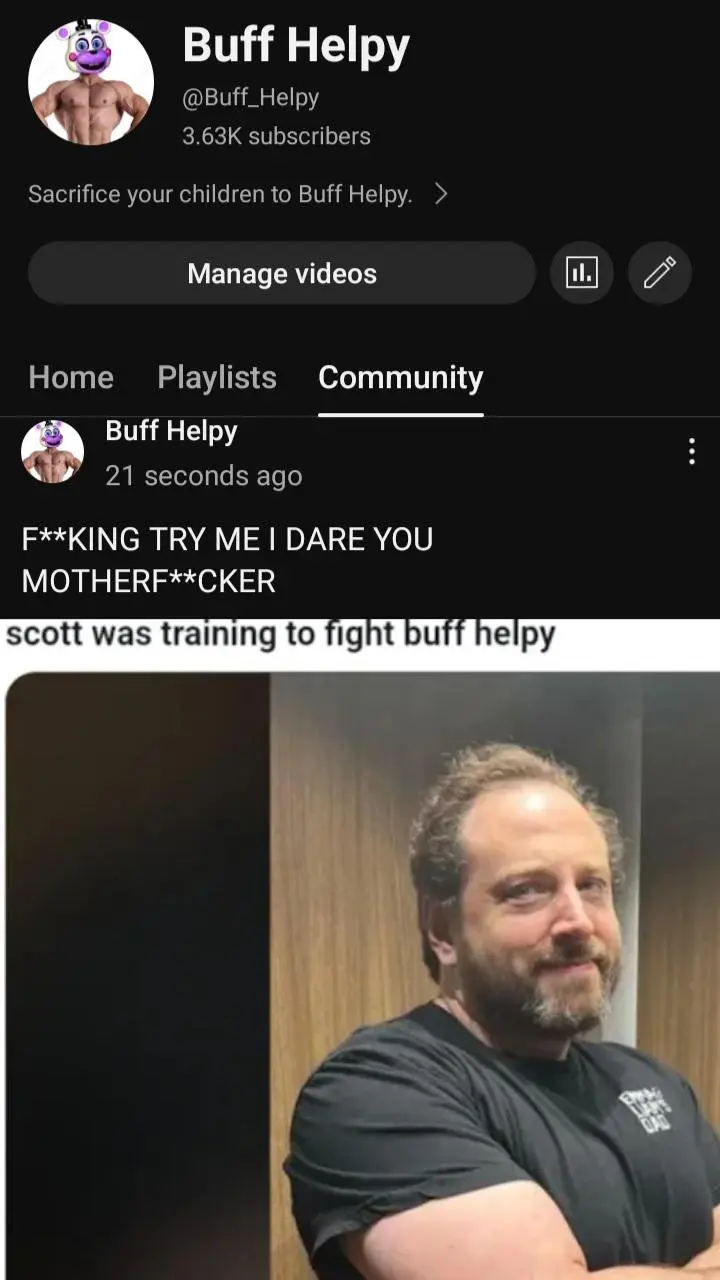 Buff Helpy responded | Scrolller