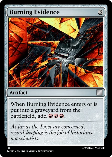 Burning Evidence | Scrolller