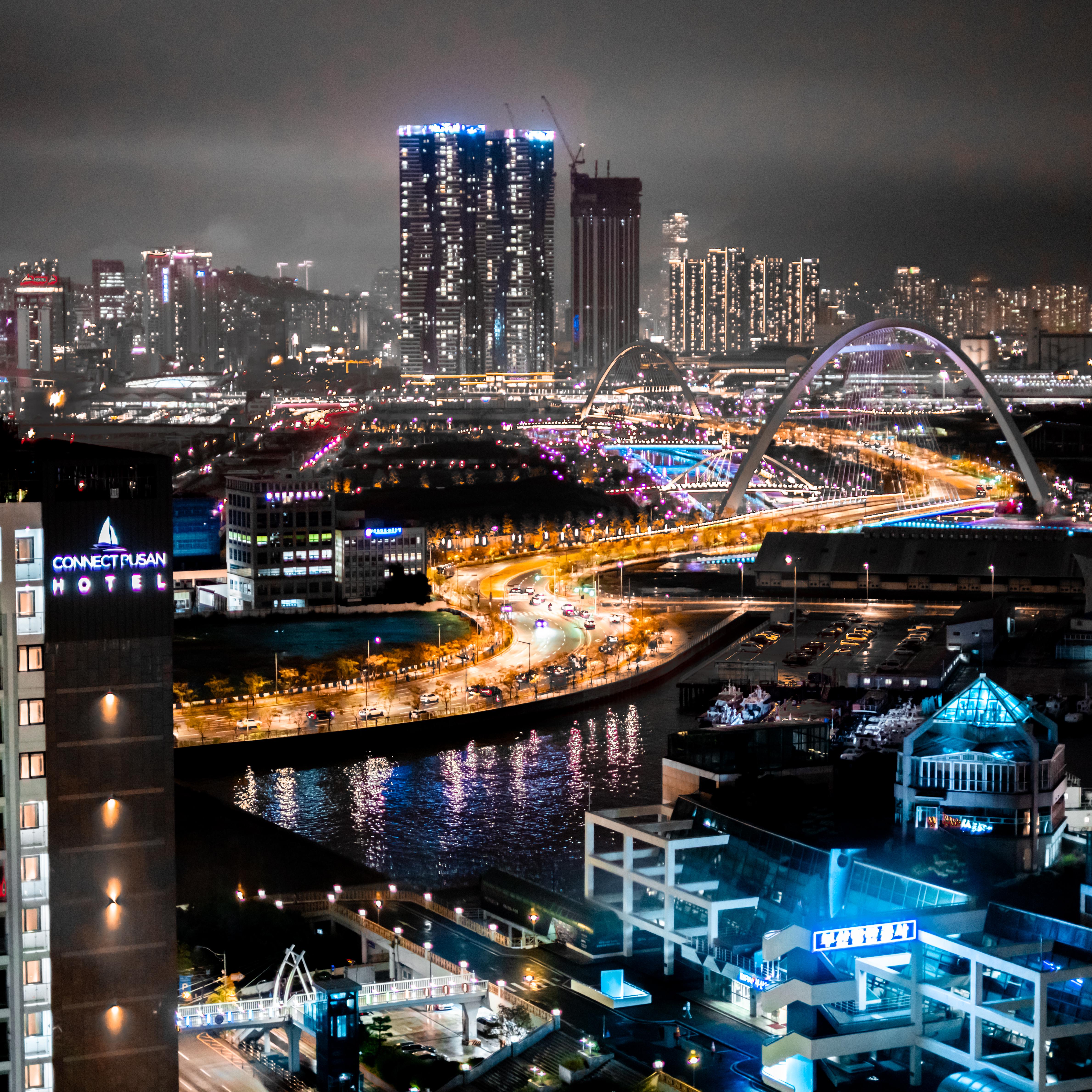 Busan. Night sight. | Scrolller