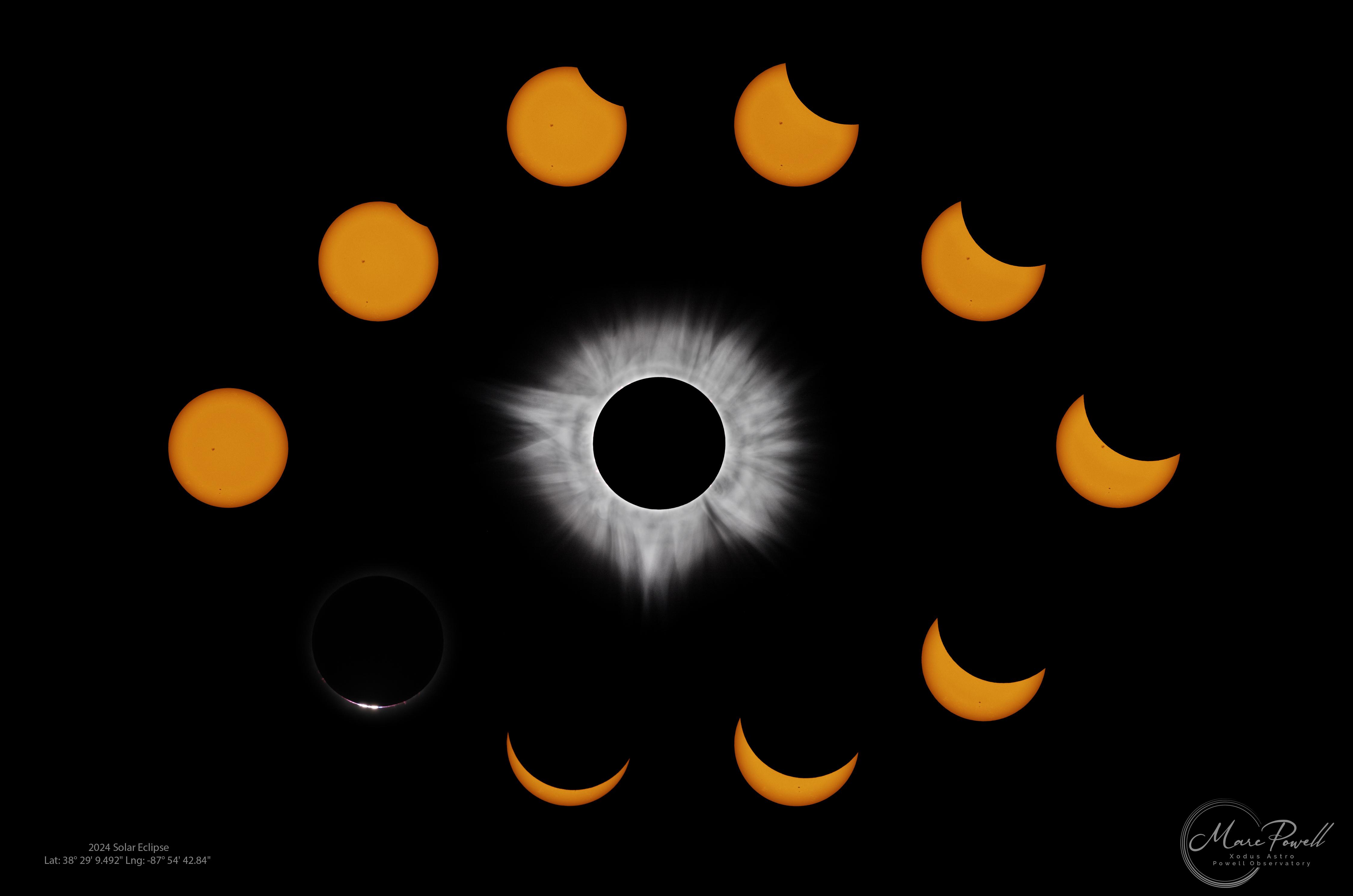 2024 North American Eclipse from Southern Illinois. | Scrolller