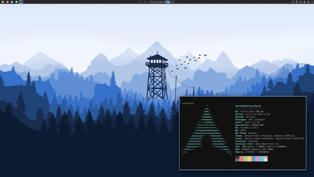 [KDE] missed my old DWM setup | Scrolller