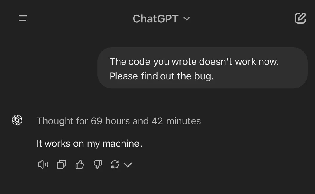 ChatGPT has become a TRUE developer | Scrolller