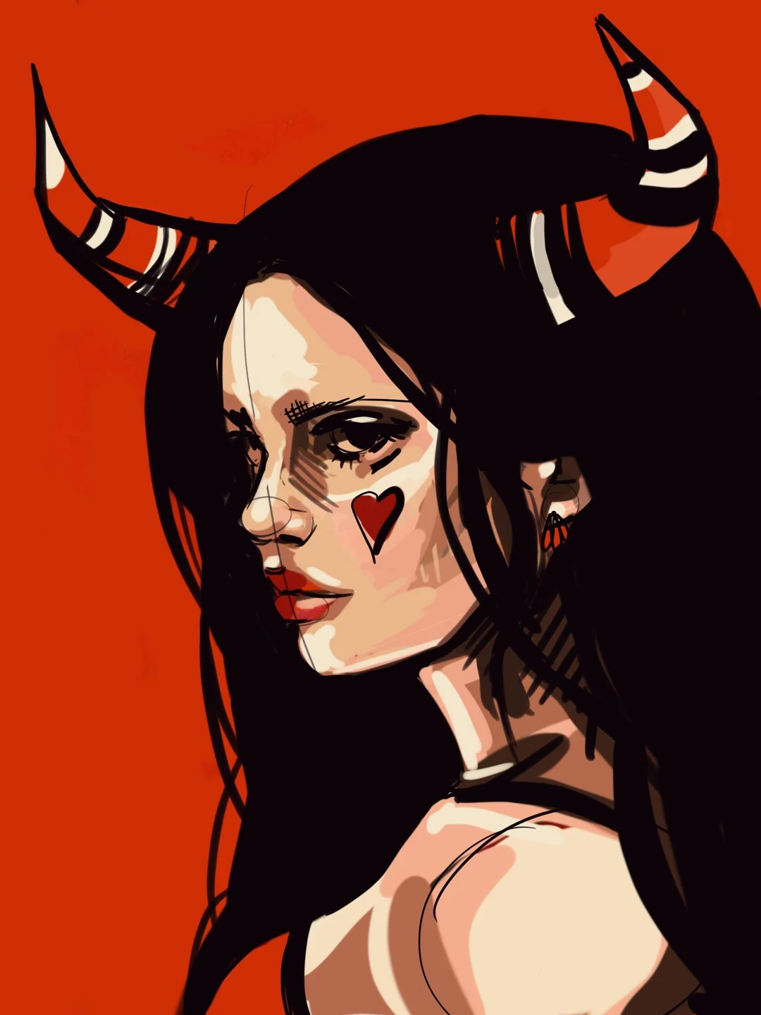 Cherry Bomb, Victoria Kingsley, Procreate, 2023 | Scrolller