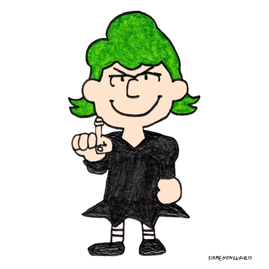 Tatsumaki (In style of Lucy from Snoopy/Peanuts) | Scrolller