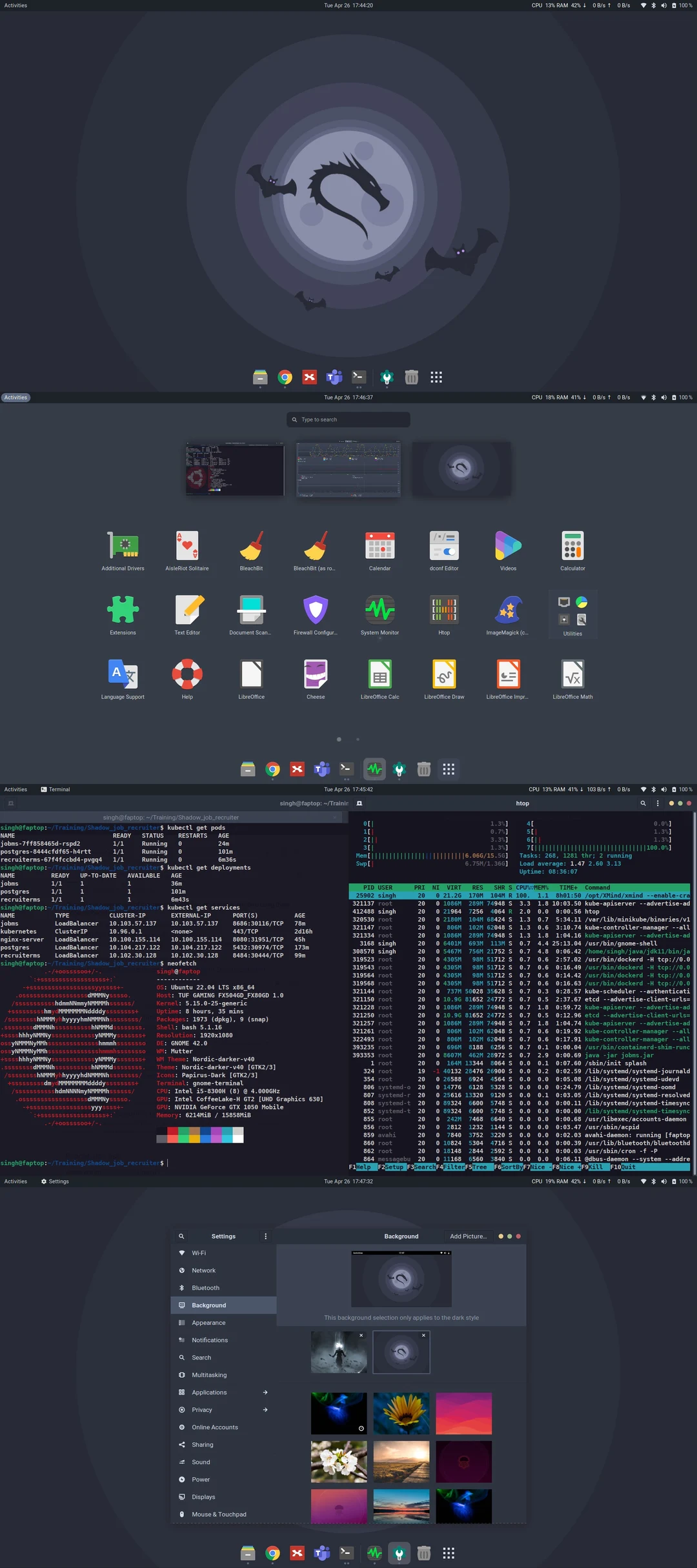 [GNOME] Did a fast setup for some office work (^^) | Scrolller