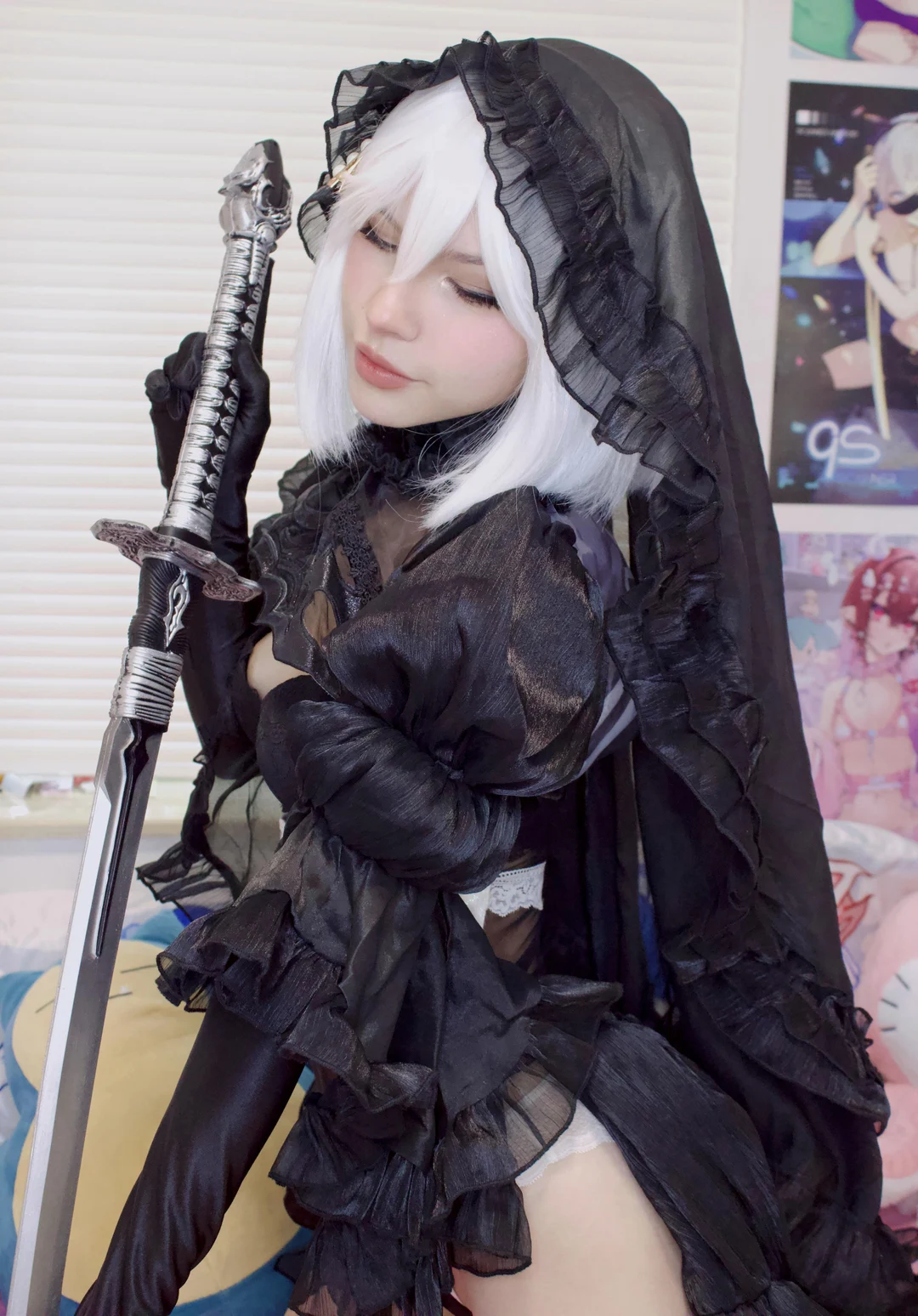 Bride 2b cosplay by me!! (@berryyparfait) | Scrolller