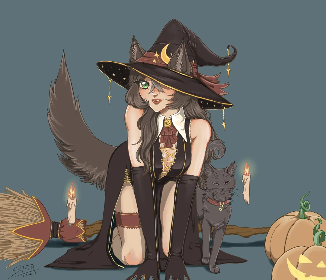 Witchy Rey by Stray | Scrolller