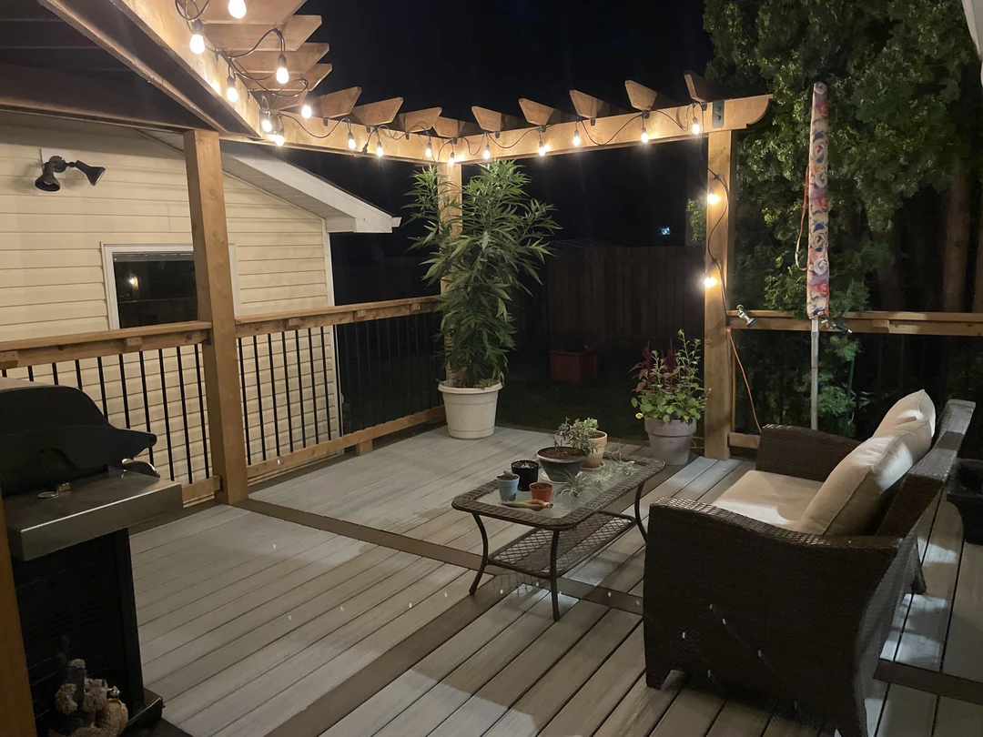 Many summer nights were spent on our deck. | Scrolller