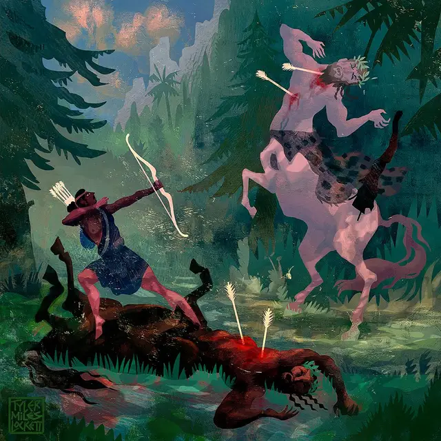 Centaurs Attack, me, digital, 2022 | Scrolller