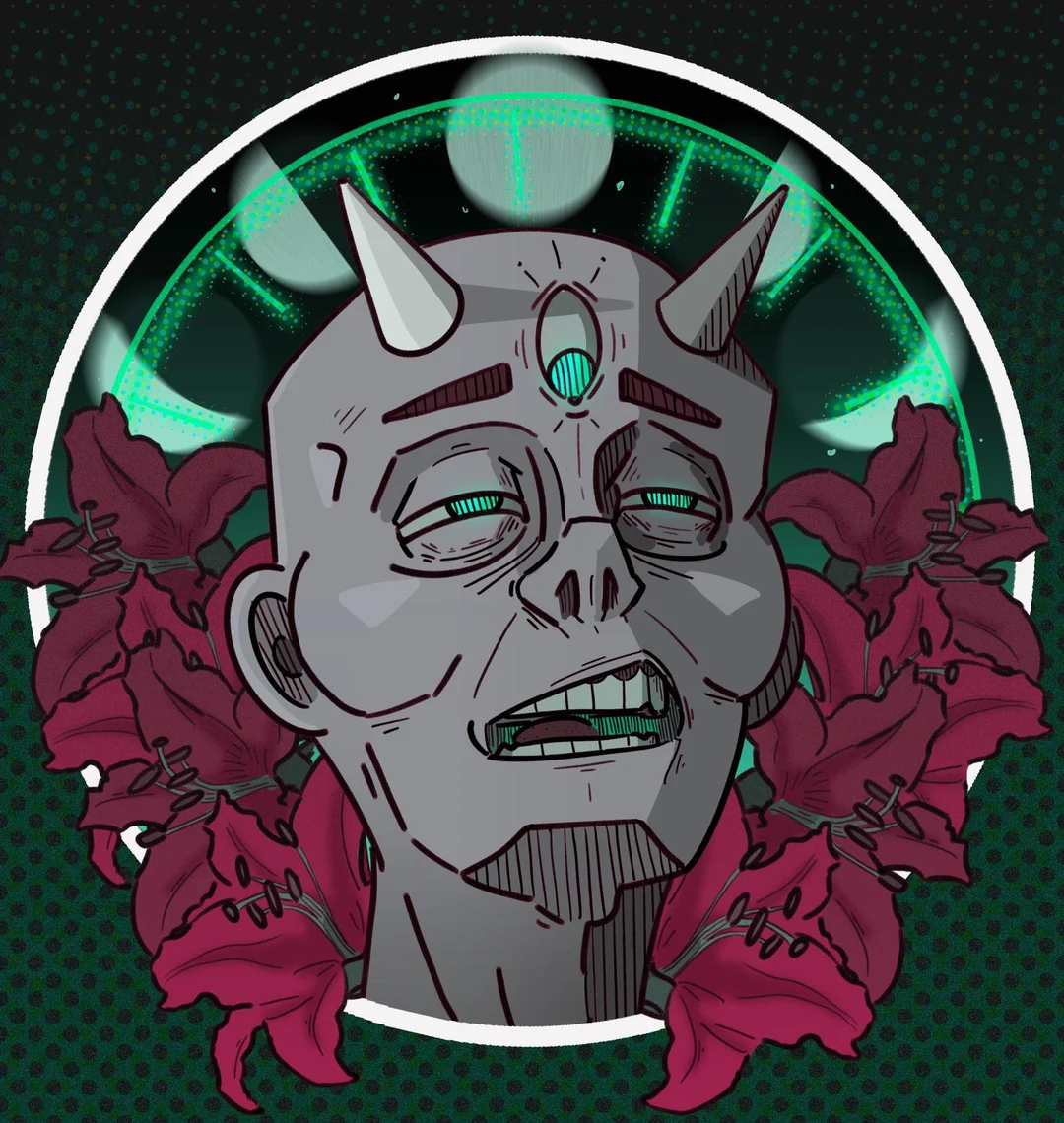 BLOOM, me, procreate, 2023 | Scrolller