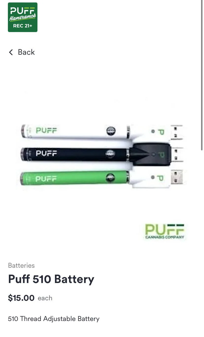 help with puff battery | Scrolller