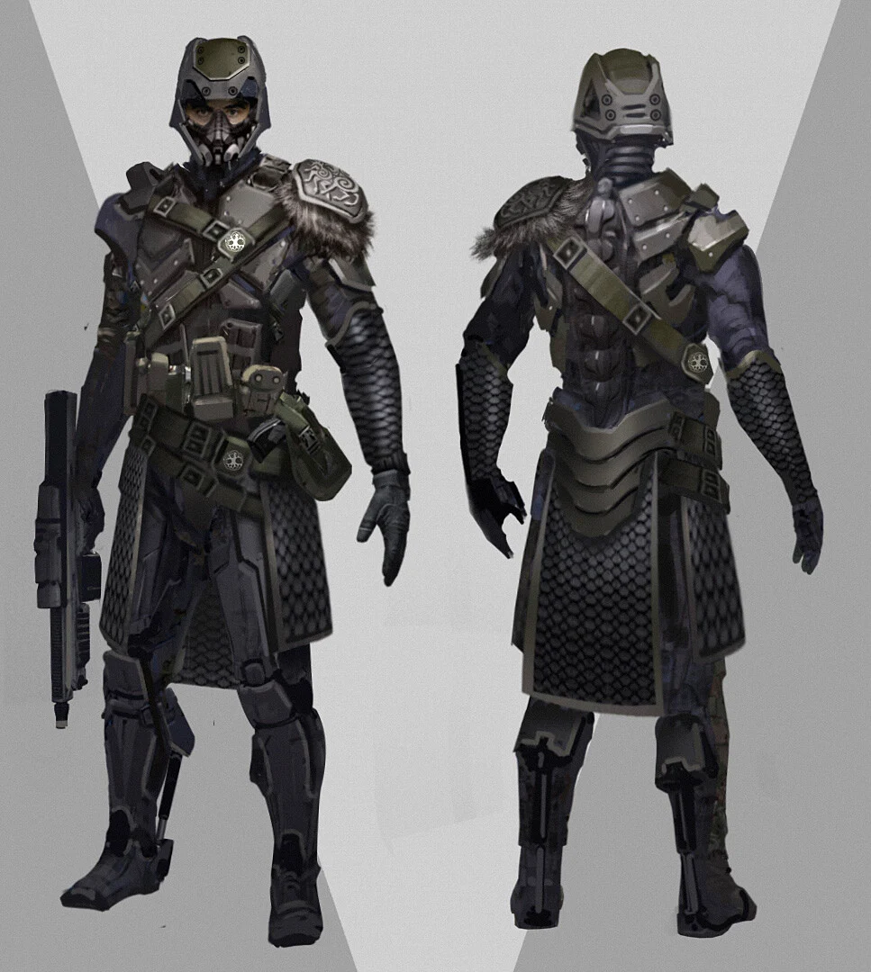 "Advanced Mercenary Soldiers" by Clint Felker | Scrolller