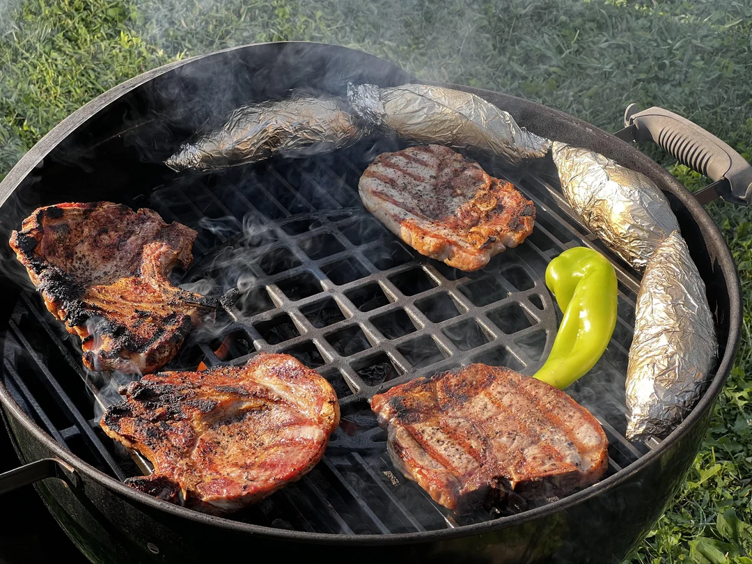 Like having a new grill. My mom got me this grate for my birthday, I love it. | Scrolller