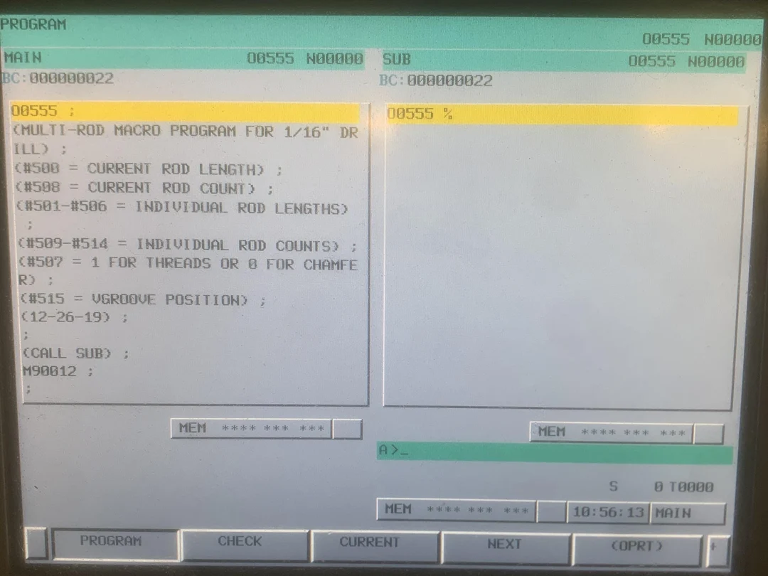 Longshot, New Operator accidentally inserted program number into Sub Field. Next steps? | Scrolller