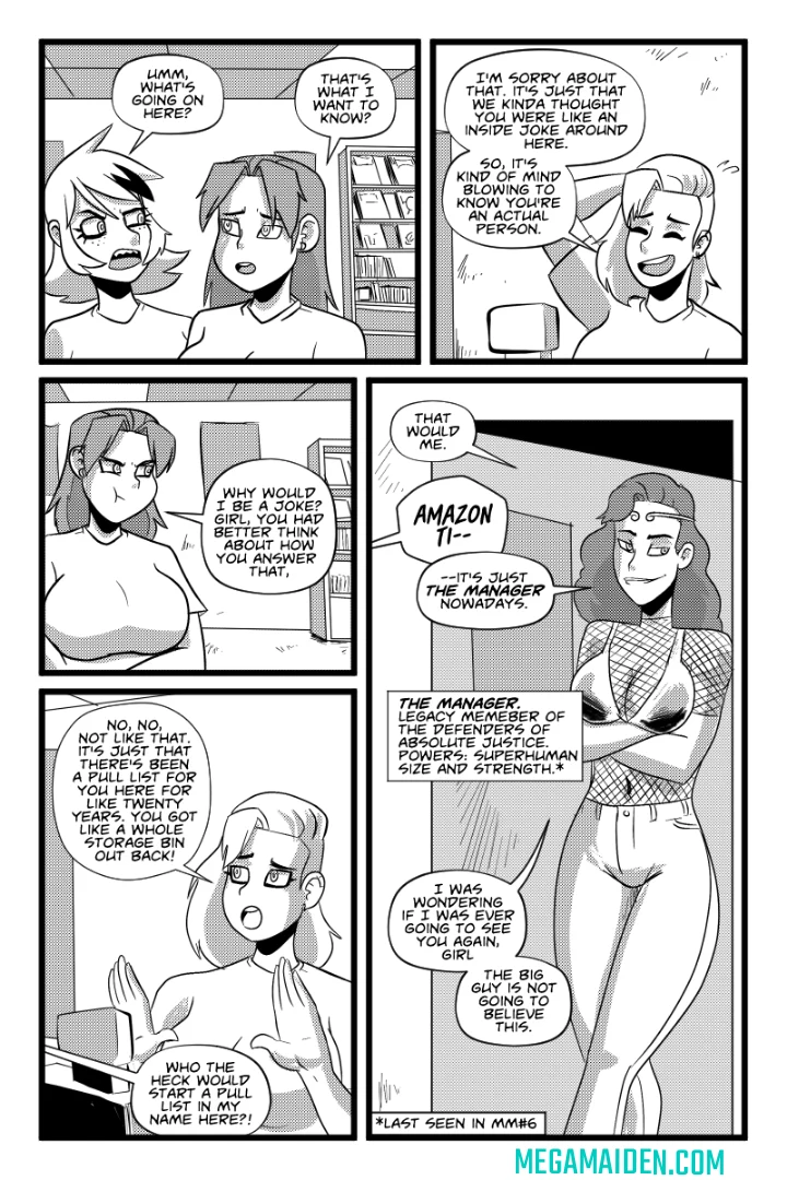 Discover more like WebComic: [OC] Mega Maiden 547 What's So Funny? and Related Content | Scrolller